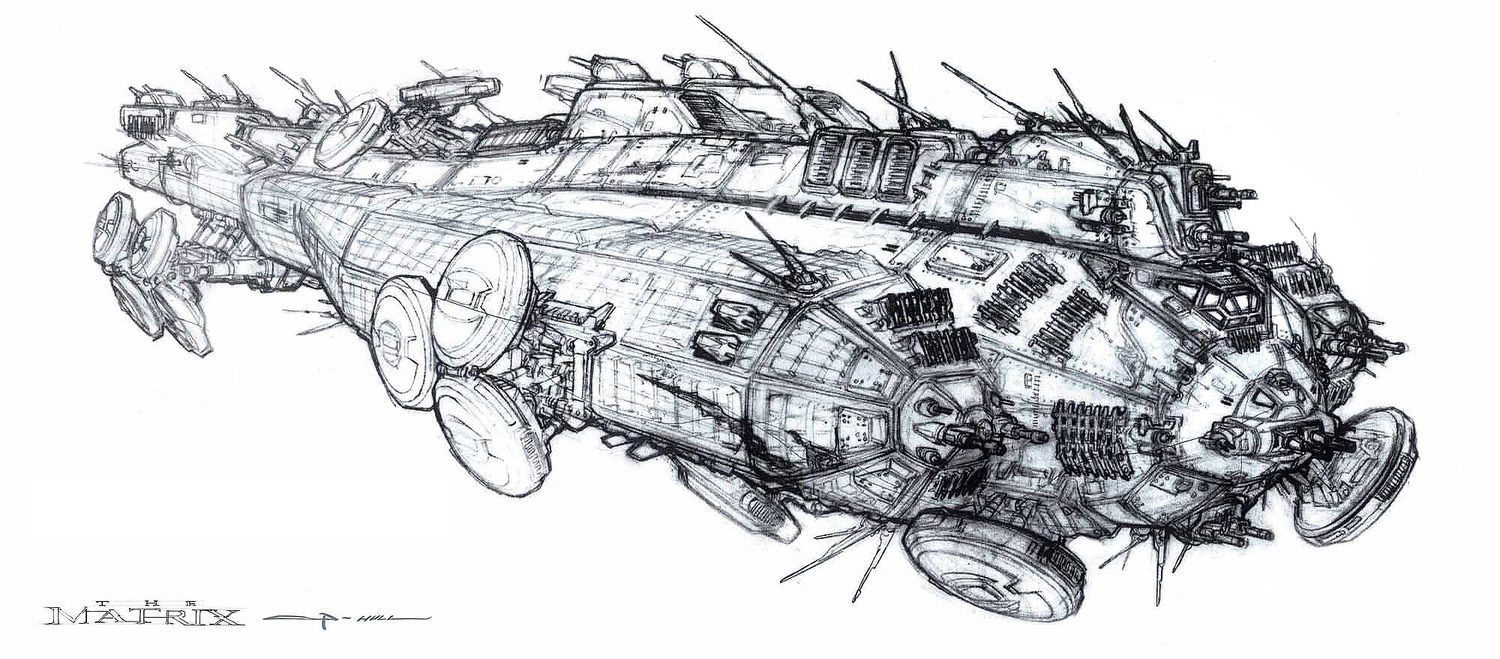 Art of The Matrix movies - Machine Designs and Concept Art