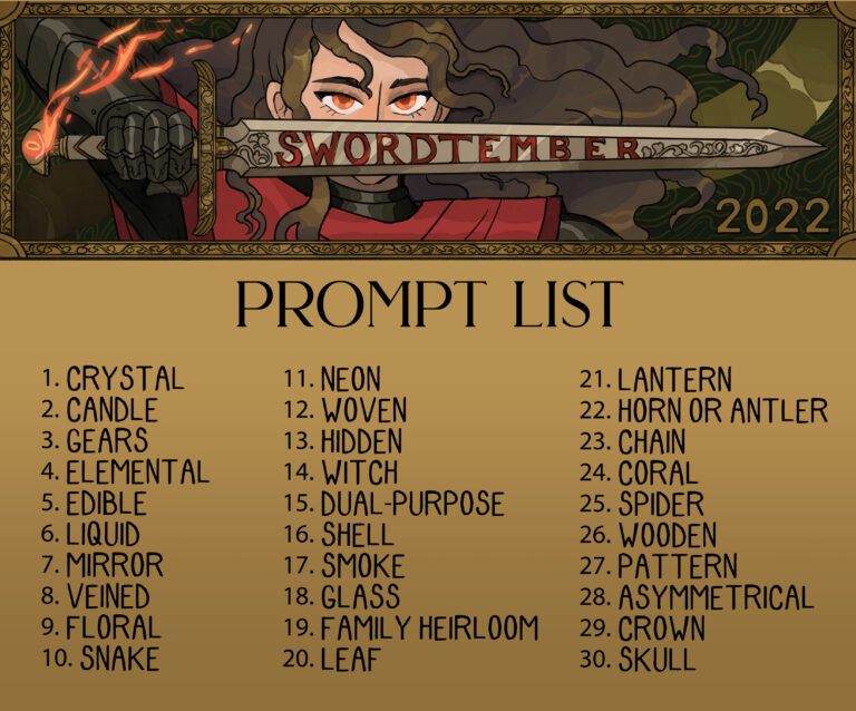 Draw your swords! Awesome Swordtember2022 inspiration